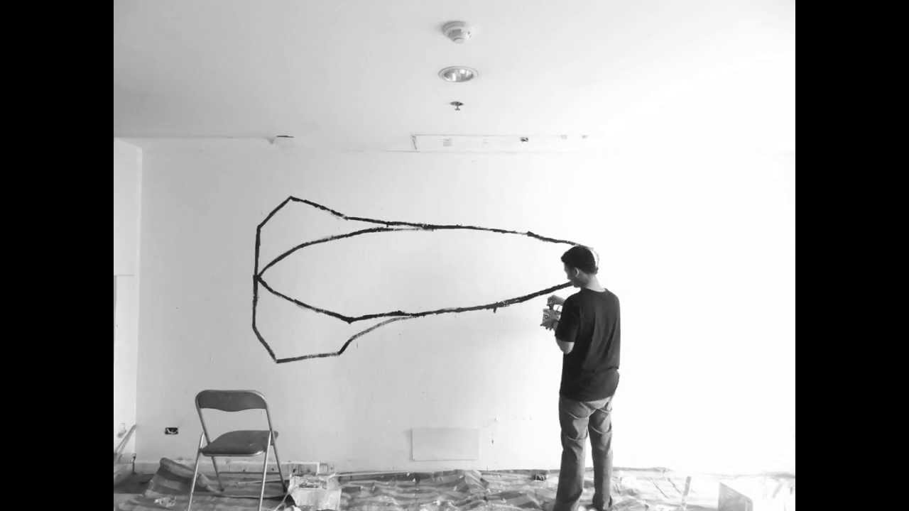 Wall Painting Stop Motion ( The Strokes - Someday ) - YouTube