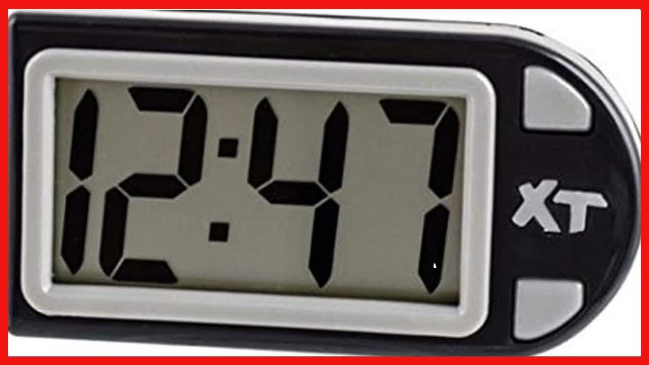 Great product - Custom Accessories 25211 Digital Clock Battery Included ...