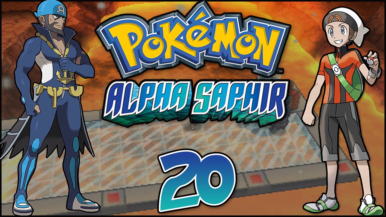 Let's Play POKÉMON Alpha Saphir (#20) Aqua Boss Adrian - YouTube