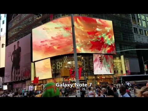 Samsung Galaxy Note 7 vs Galaxy S7 edge Camera Comparison