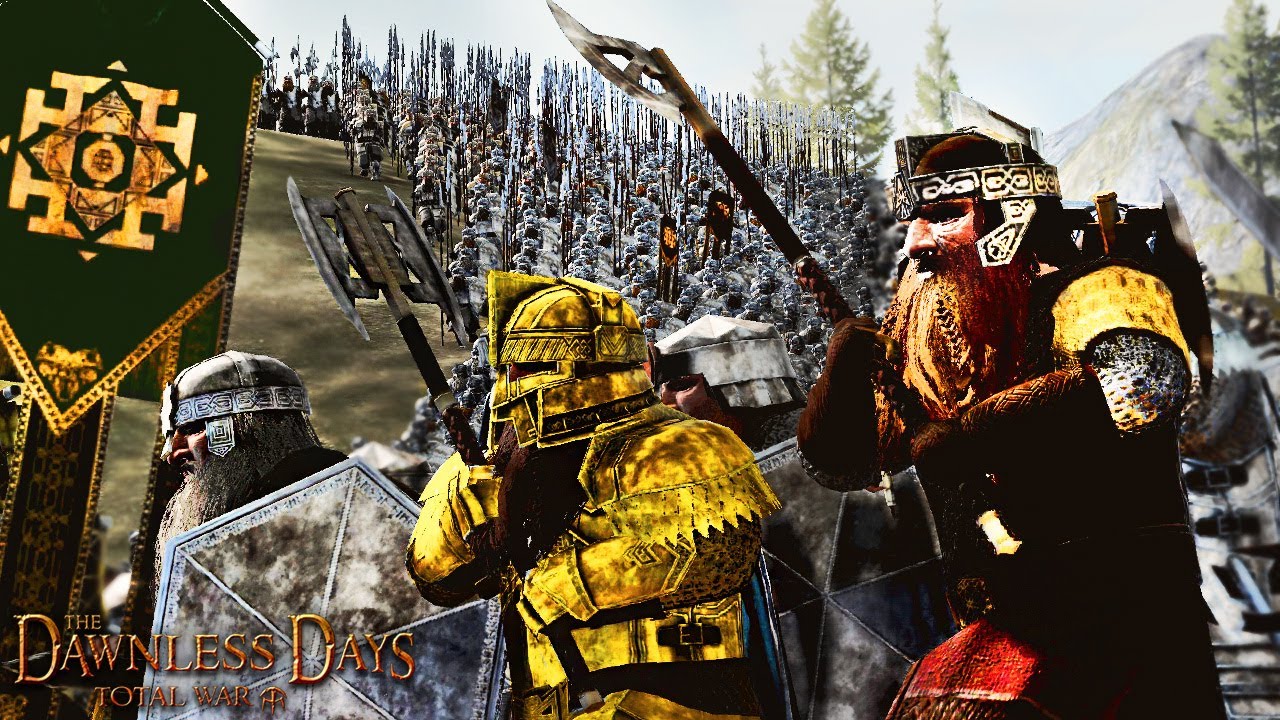 Gimli and 5,000 Dwarves VS 50,000 Orcs and Evil Factions | The Lord Of ...