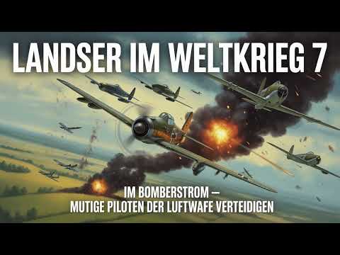 Landser im Weltkrieg 7 | Im Bomberstrom – Mutige Piloten der Luftwaffe | Hörbuch / Militärgeschichte