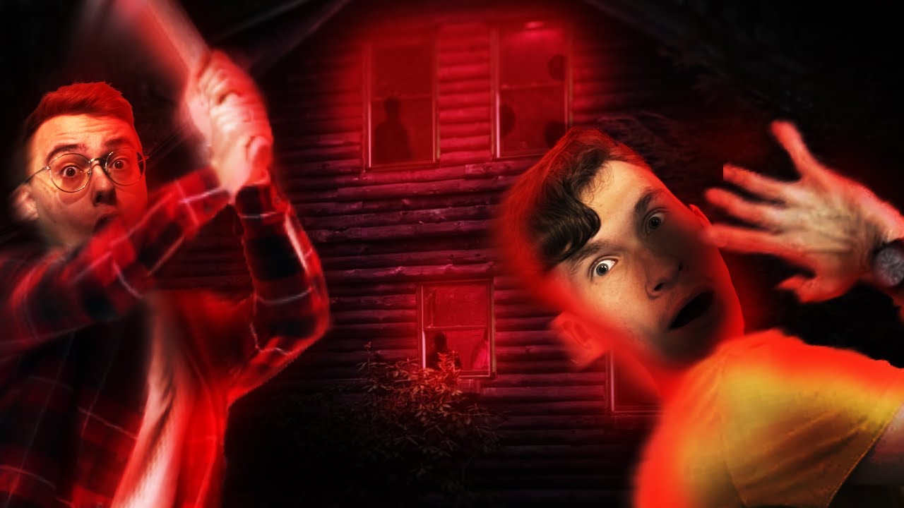 Trapped in a HAUNTED cabin with my brother! / The Lodge (free indie ...