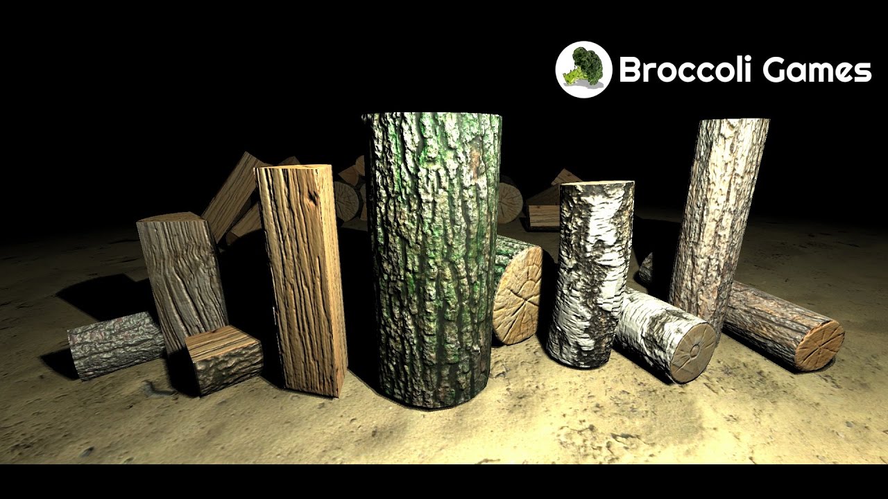 Wood Package - Logs and Firewood - Unity Asset Store - YouTube