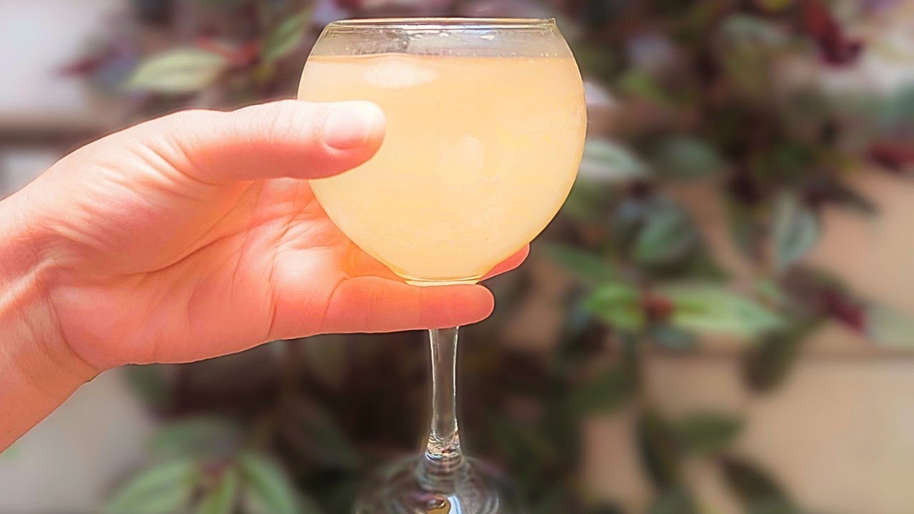 How to prepare homemade lemon juice syrup, great anti-thirst! - YouTube