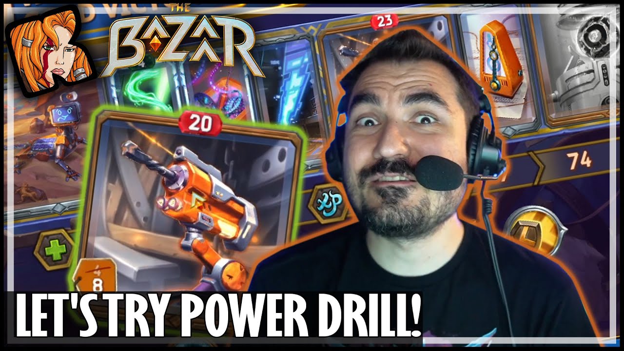 POWER DRILL IS NOT A MEME! - The Bazaar - YouTube