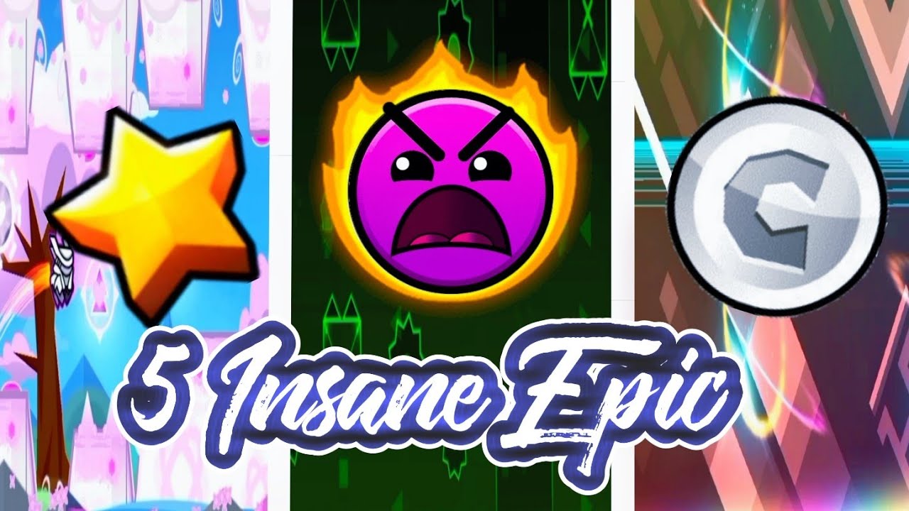 "Free Insane Level" part 4 [All Coins] | Geometry Dash 2.2 - YouTube