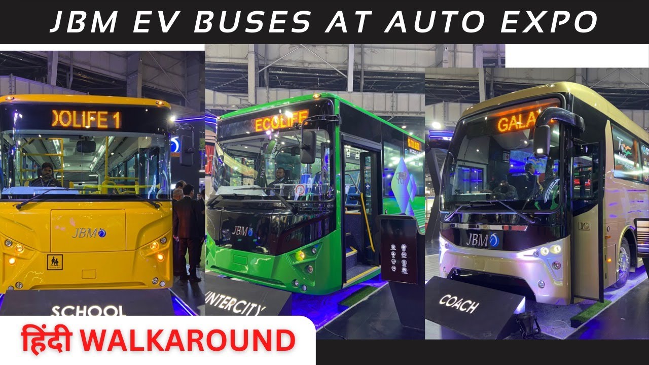 JBM Auto EV line-up for the 2023 Auto Expo- Detailed Video - YouTube
