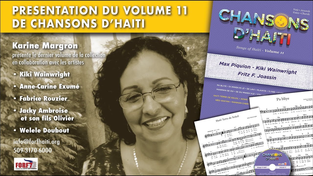 CHANSONS D'HAITI Presentation du Volume 11 - YouTube