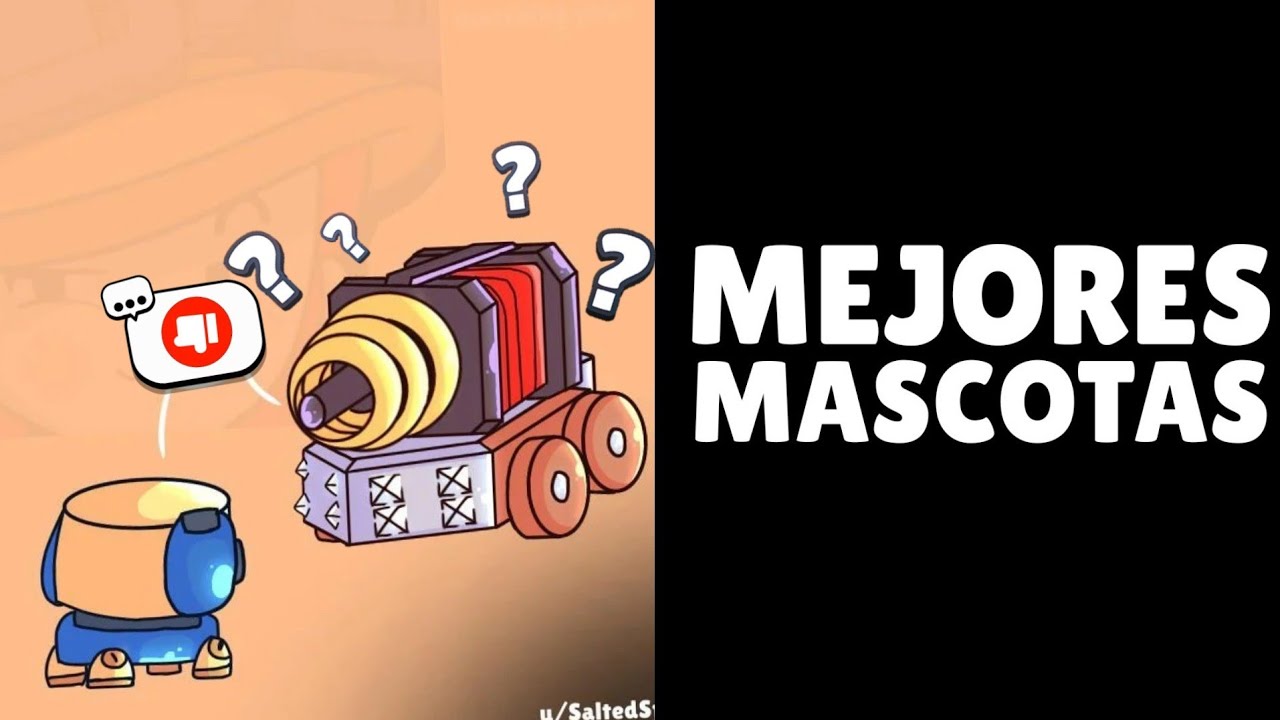 Las MEJORES MASCOTAS DE BRAWL STARS !!! 🐶🦴 - YouTube