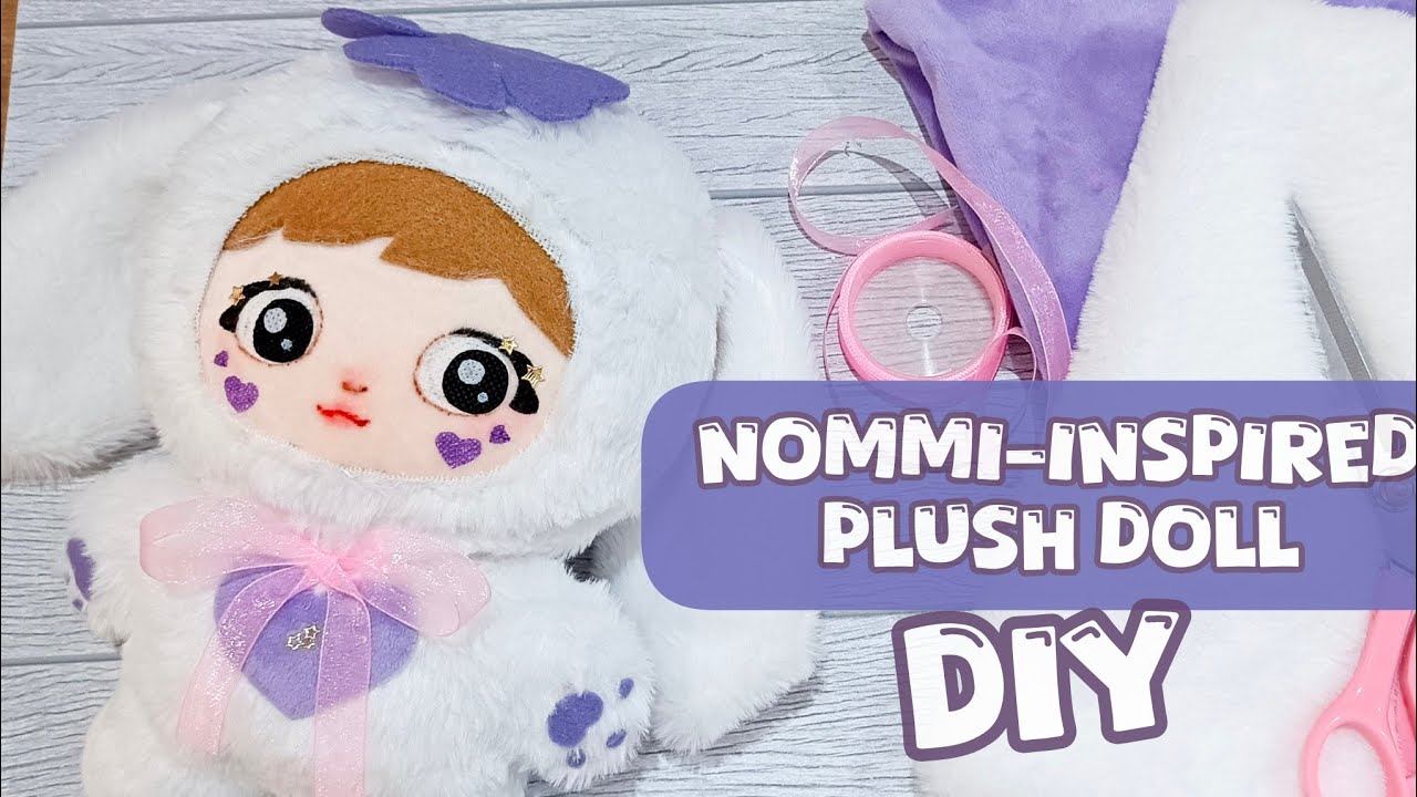 Easy Nommi Inspired Plush Tutorial | Step-by-Step + PDF Pattern - YouTube