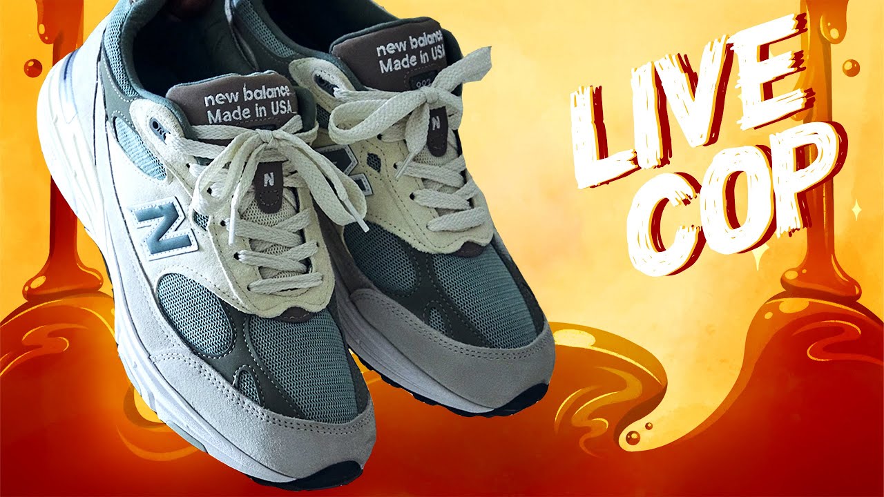LIVE COP: Kith New Balance 993 - YouTube