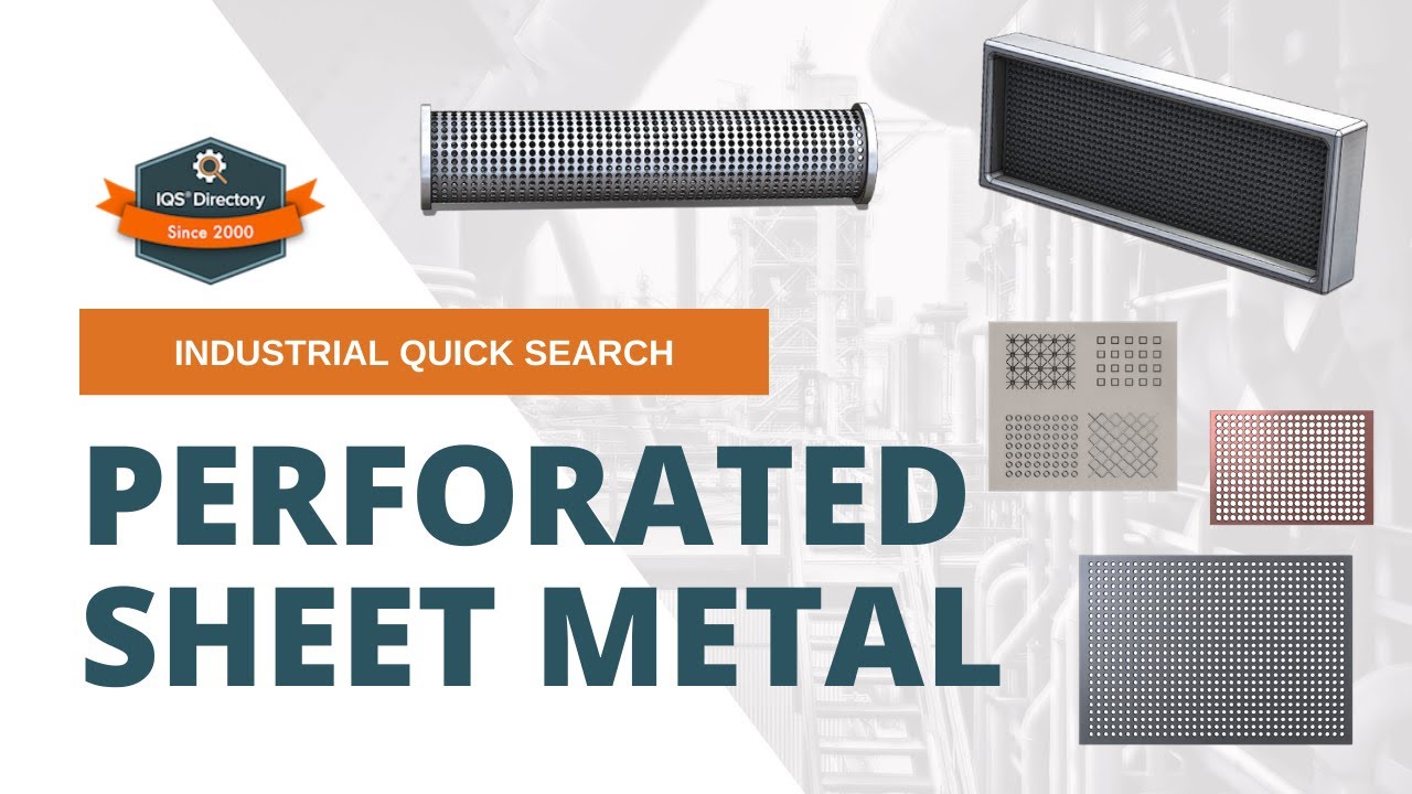 Perforated Sheet Metal (2025 Guide) – Everything You Need to Know - YouTube