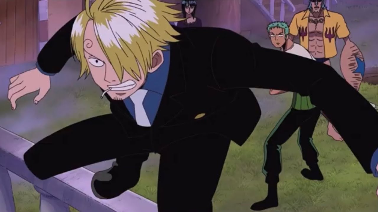 Sanji Flies Pre Time Skip - YouTube