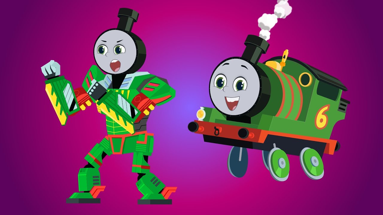 Among Us and Percy VS Diesel Terminator! - YouTube