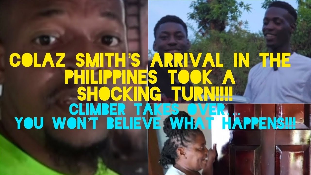 COLAZ SMITH’S ARRIVAL IN THE PHILIPPINES TAKES A SHOCKING TURN ...