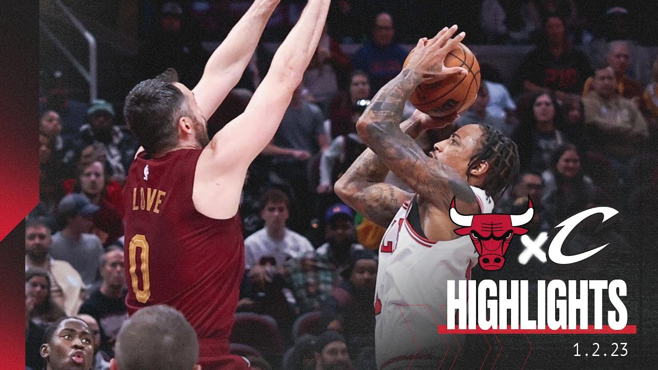 HIGHLIGHTS: Chicago Bulls fall in Overtime in Cleveland - YouTube