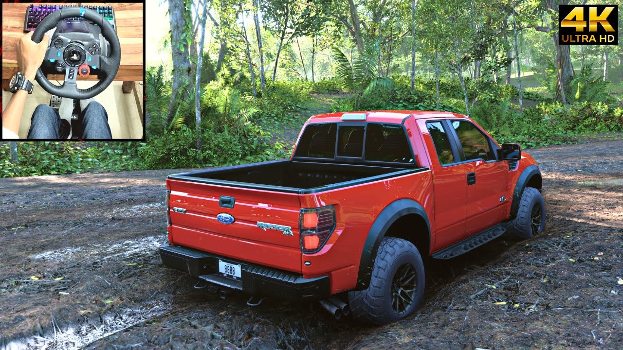 FORD F150 RAPTOR SVT | Offroading | Forza Horizon 5 | Logitech g29 ...