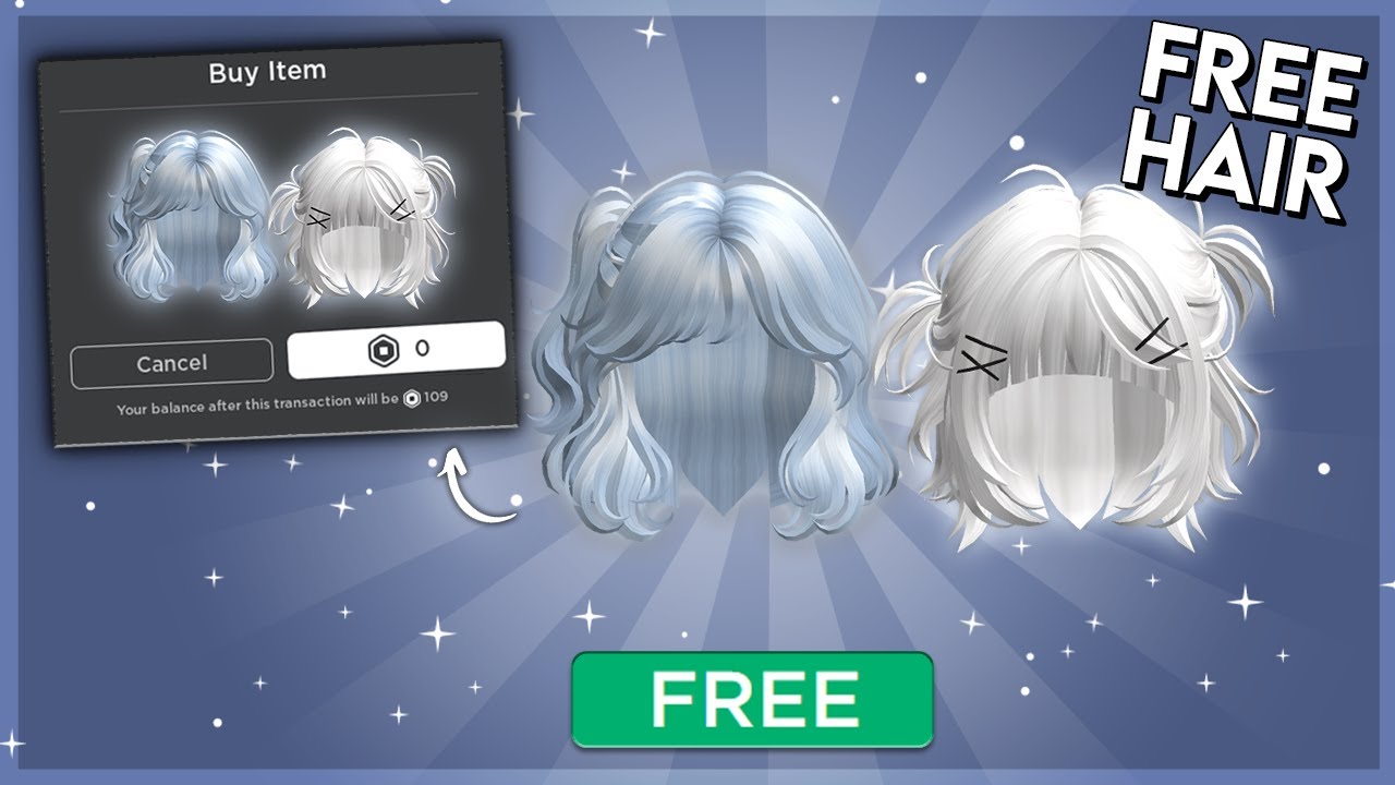 OMG BRAND NEW FREE HAIR'S JUST RELEASED!😁😱 (ROBLOX) - YouTube