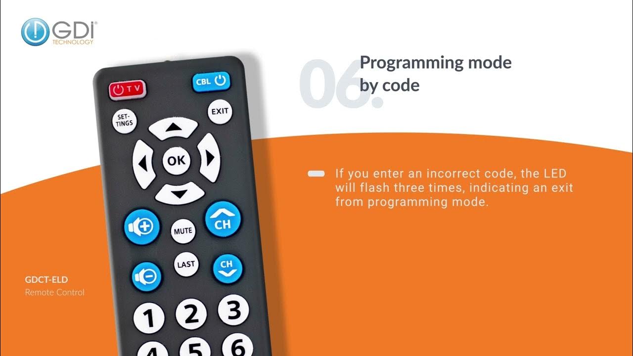 GDCT-ELD Remote Control - YouTube