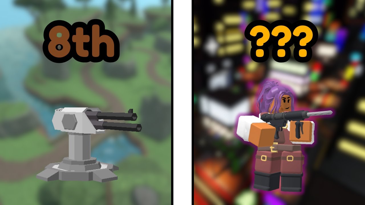 Ranking Every Single DPS Tower In TDS - YouTube