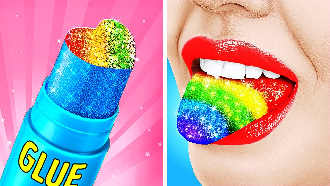 CREATIVE MAKEUP HACKS & SECRETS || Funniest Relatable Moments By 123 GO ...