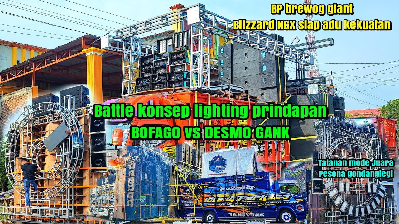 Battle konsep lighting ala prindapan Bofago vs desmo gank, BP brewog ...