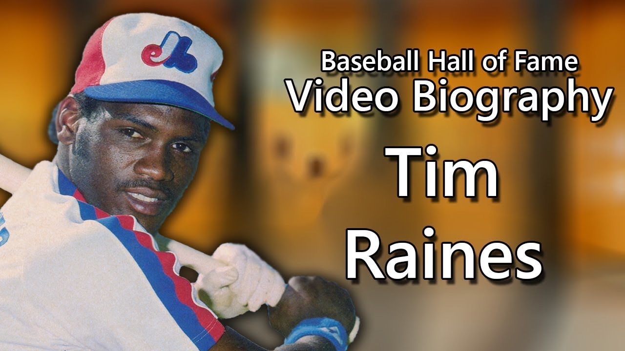 Tim Raines - Baseball Hall of Fame Biographies - YouTube