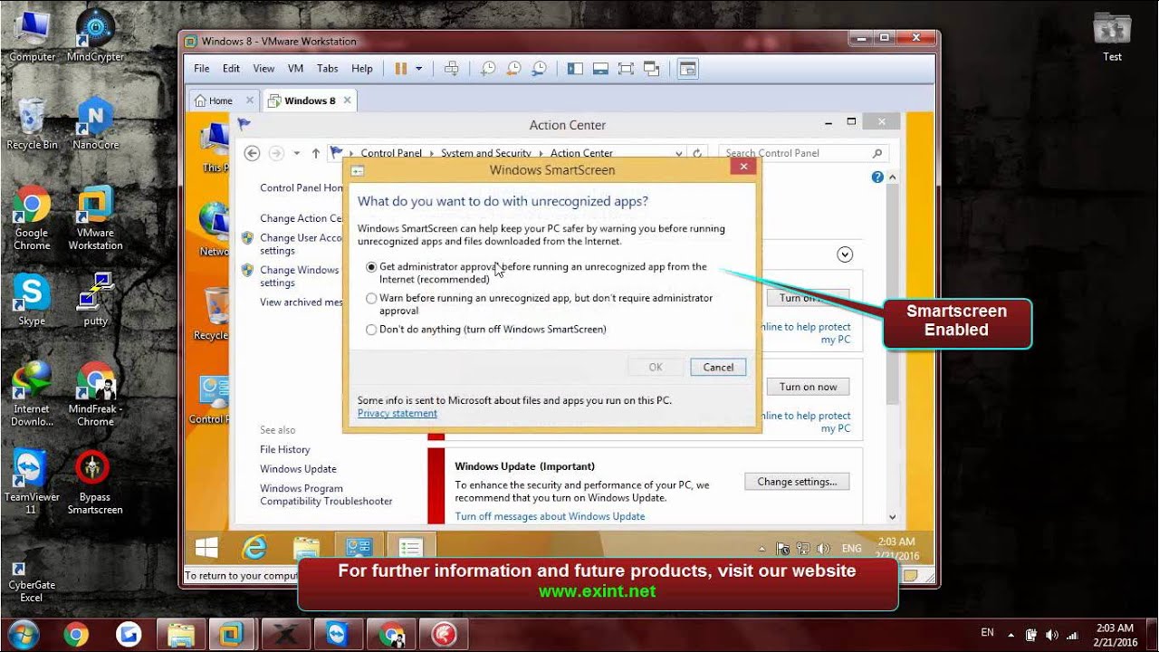 MindCrypter is bypassing Windows 8 Smartscreen - YouTube