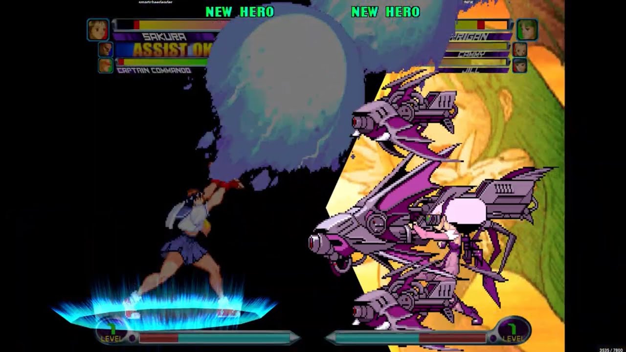 INDK Vs smartcheerleader (USA) - Marvel Vs Capcom 2: New Age of Heroes ...