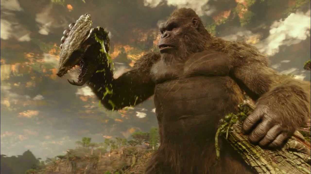 Kong eats Warbat :- Godzilla vs Kong movie clip HD | - YouTube