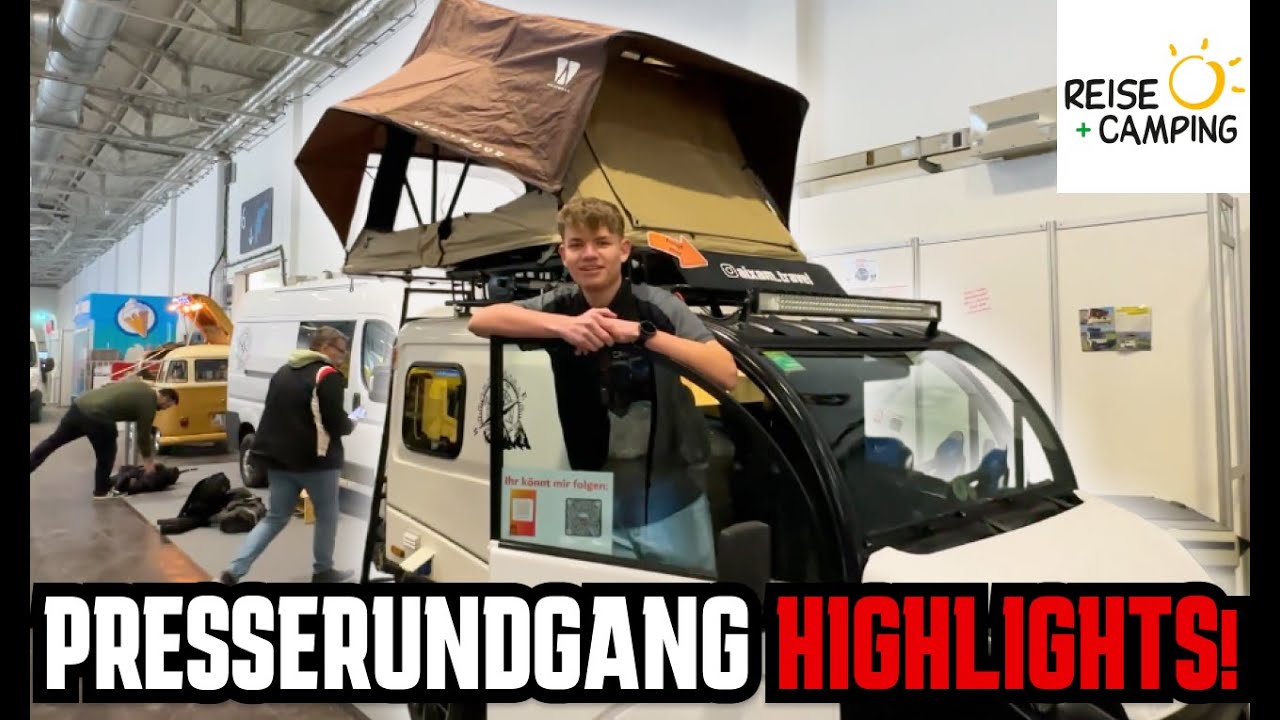 Presserundgang auf der Reise- & Campingmesse Essen 2025: Tiny Camper ...