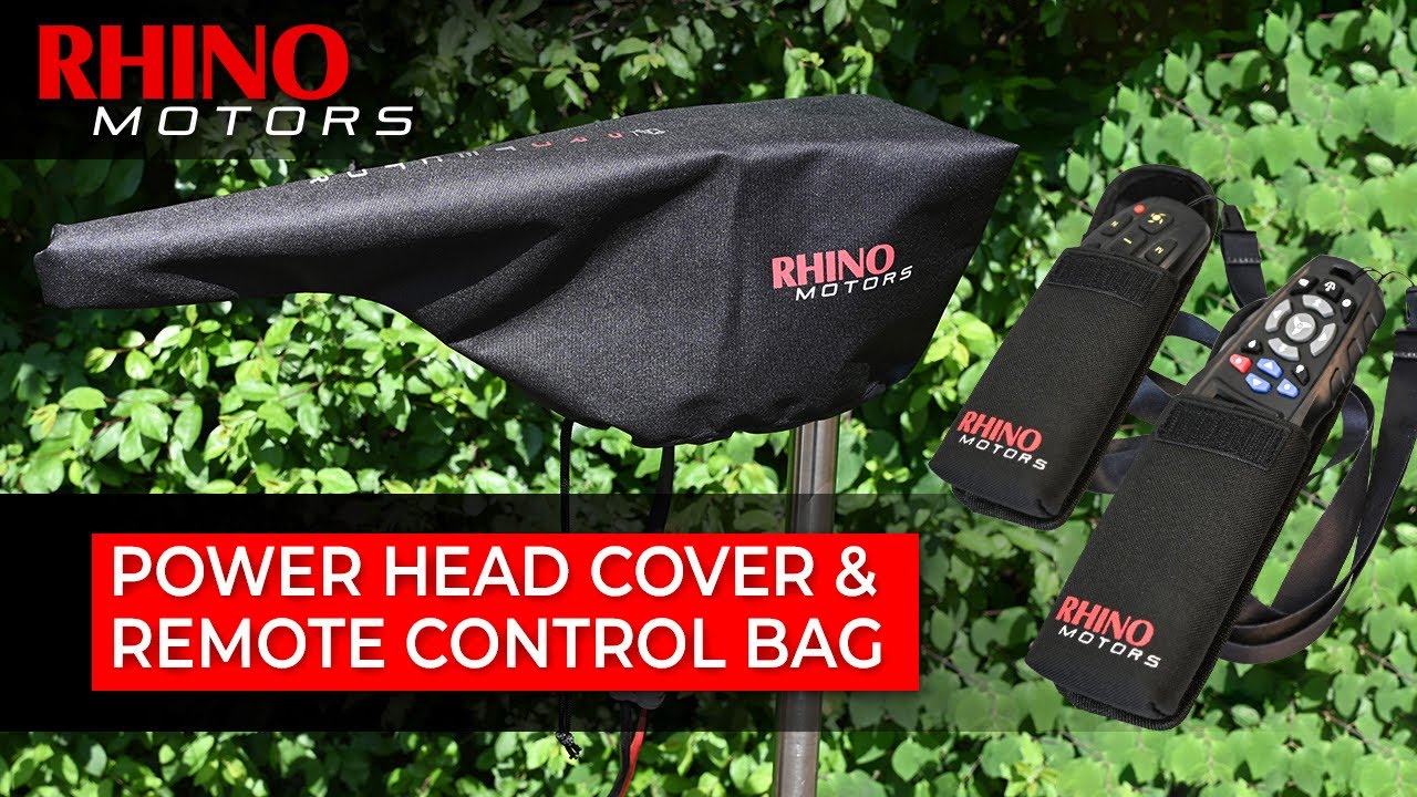 Rhino Motors Power Head Cover & Remote Control Bag - YouTube