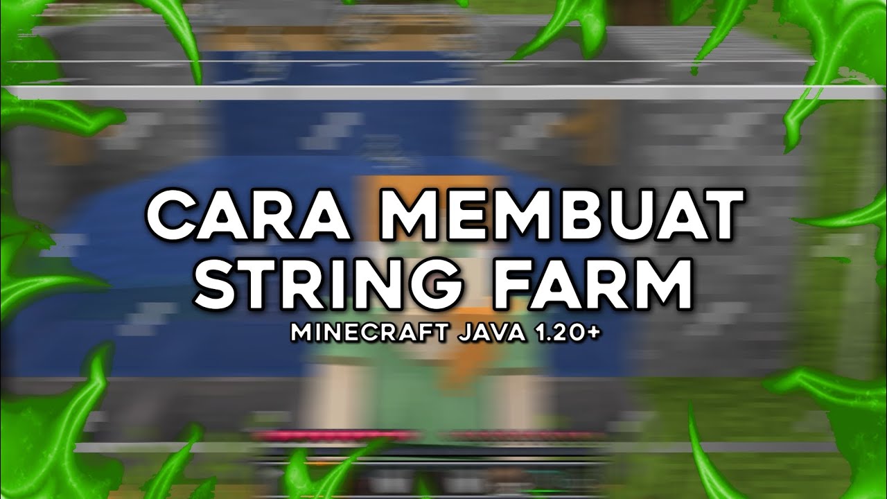 Cara Membuat String Farm di minecraft 1.20+ - YouTube