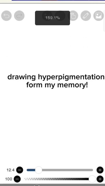 help why does it look like that 😭 #drawing #hyperpigmentation # ...