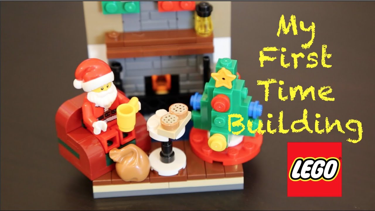 Building a Christmas Theme Santa Claus Lego First Time! - YouTube