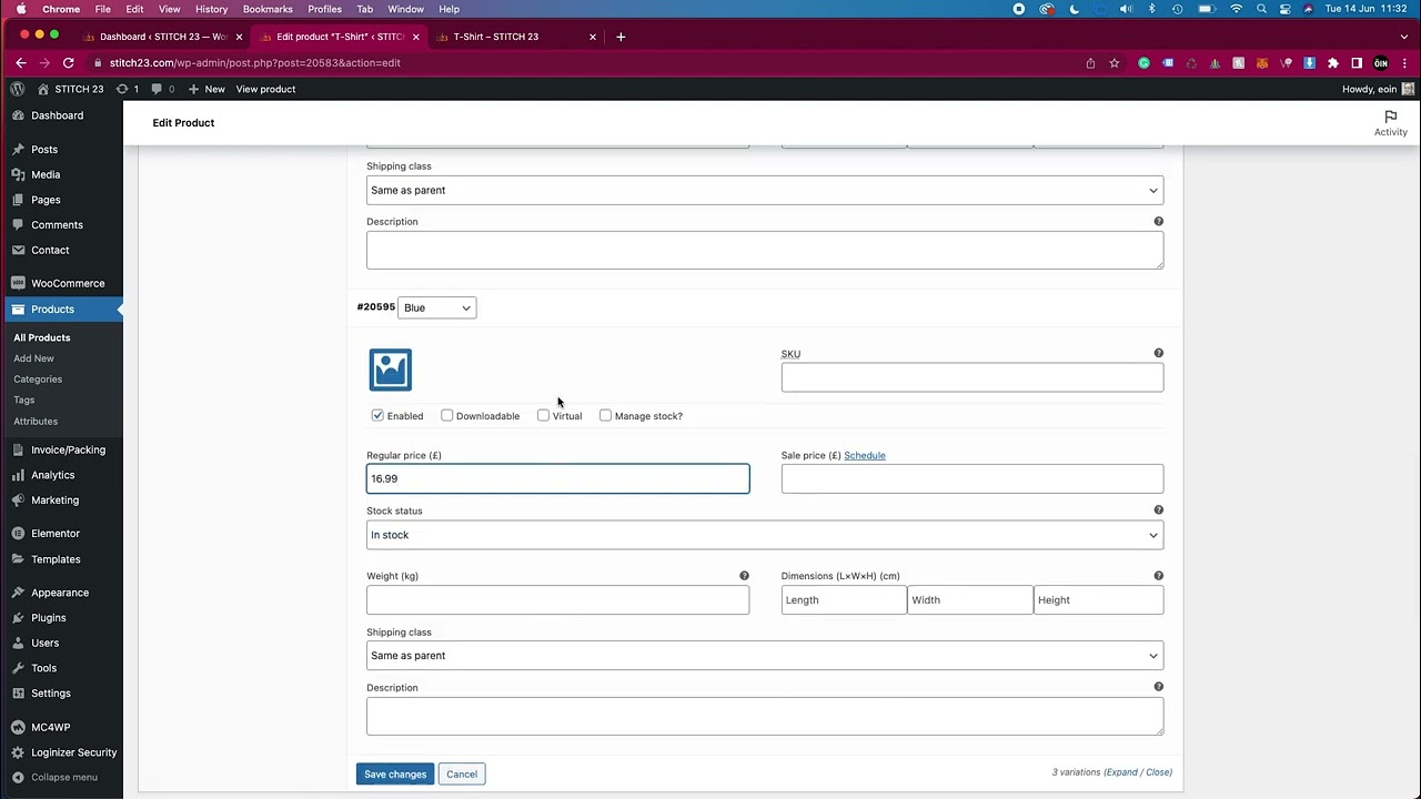 Cómo Crear Un Producto Variable En Woocommerce Mi Wordpress Tutoriales Gratis De Wordpress