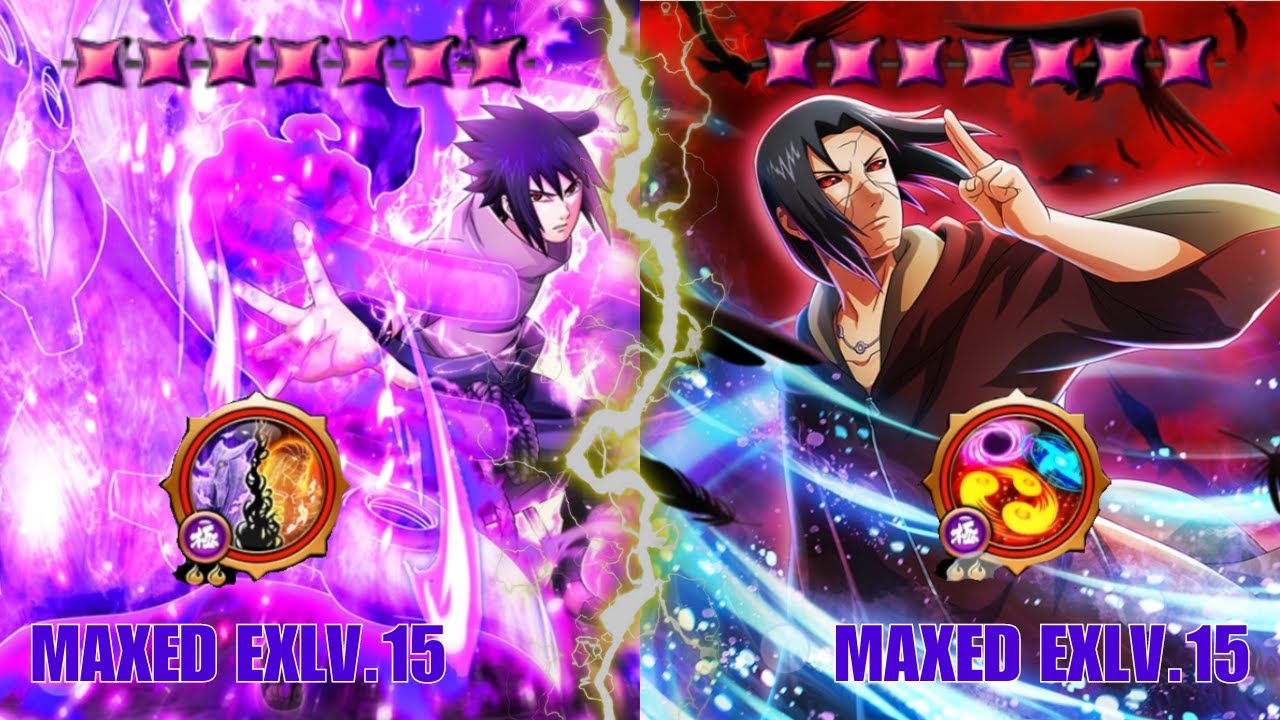 NXB NV: Sasuke (EMS) & Itachi Uchiha (Reanimation) Full Rekit ...