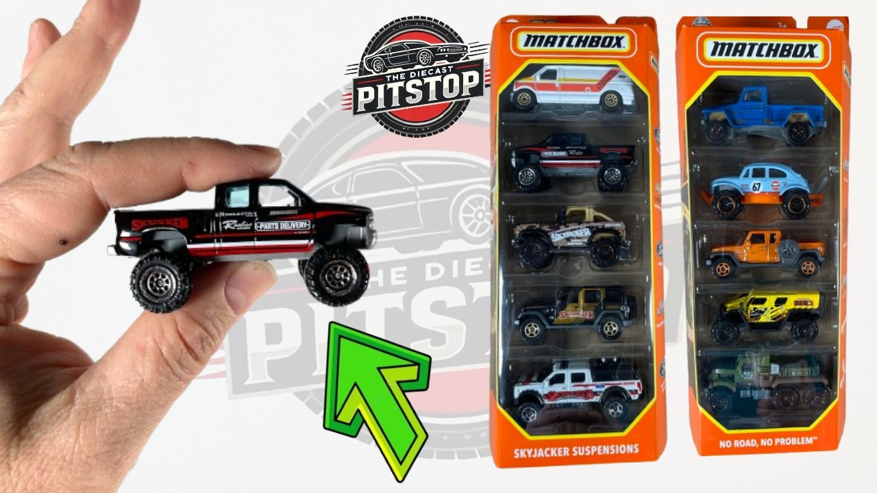 Unboxing Two Exclusive 5 Pack Matchbox Car Sets - 1:64 Diecast Cars ...