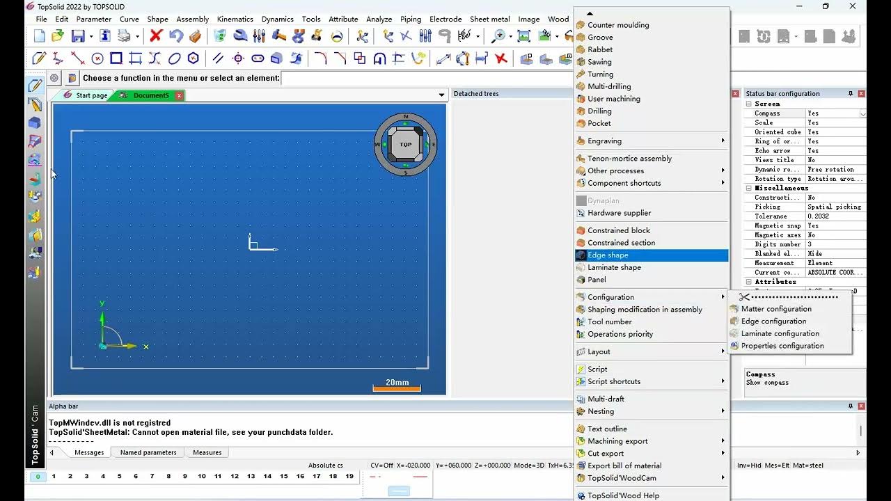 TopSolid 2022 v6.23(Wood,WoodCAM) & TopSolid v7.16 - YouTube