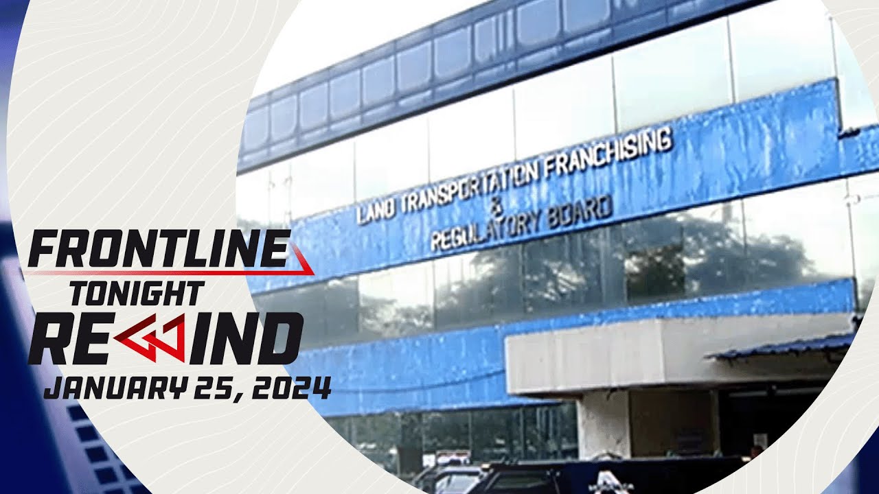 Frontline Tonight Rewind | January 25, 2024 #FrontlineRewind - YouTube