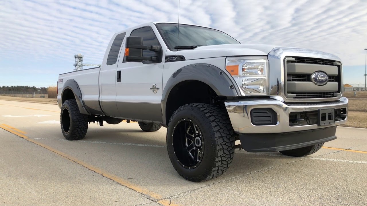 2016 Ford F250 6.7L Powerstroke Diesel 4x4 - YouTube