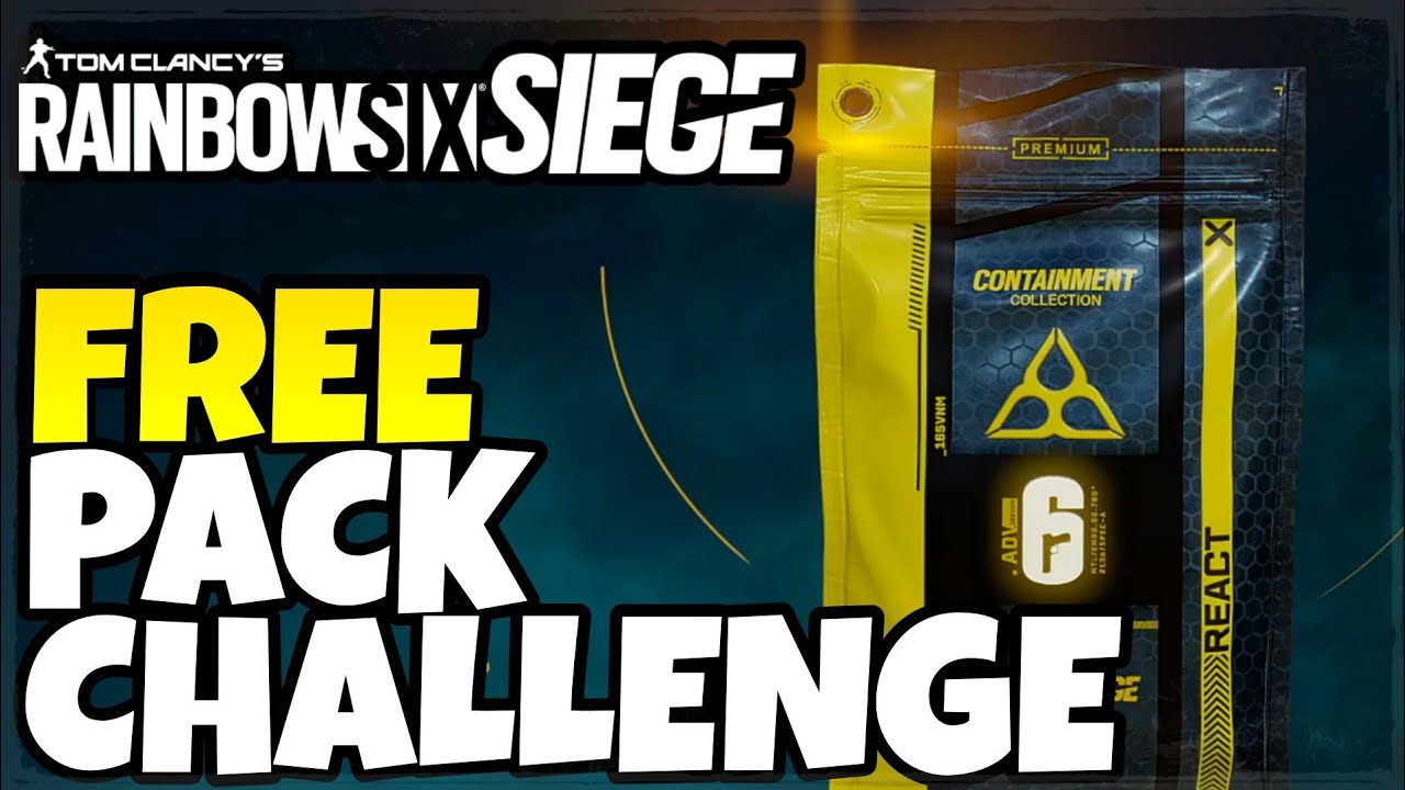 How To Get a FREE Containment Pack! Rainbow Six Siege Event Challenge ...