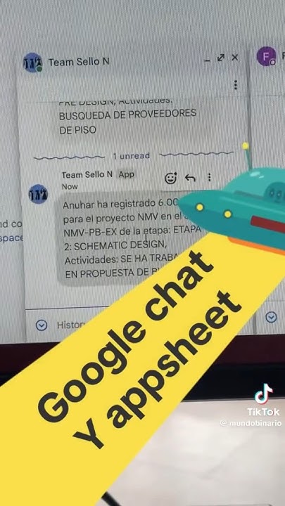 💬 Integrar Chat de Google en Appsheet - YouTube