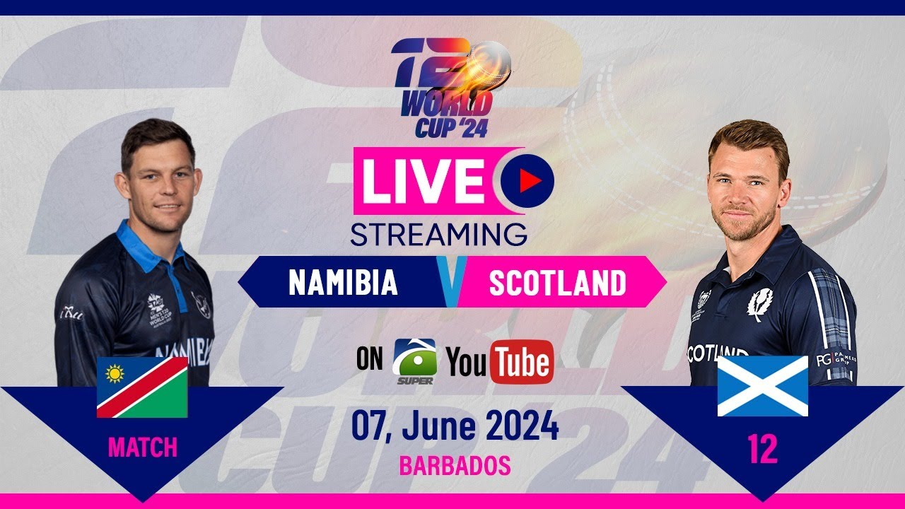 Live T20 World Cup 2024 Scorecard - Namibia vs Scotland : ICC Men's T20 ...