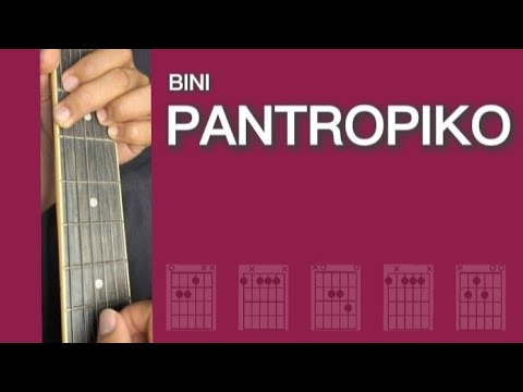 Pantropiko | BASIC CHORDS Guitar Tutorial | Bini - YouTube