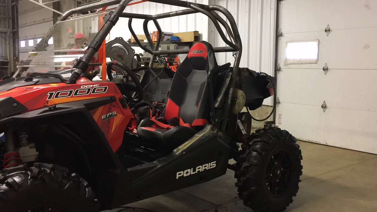 2017 RZR 1000S Cage Build Part 4 (Final) - YouTube