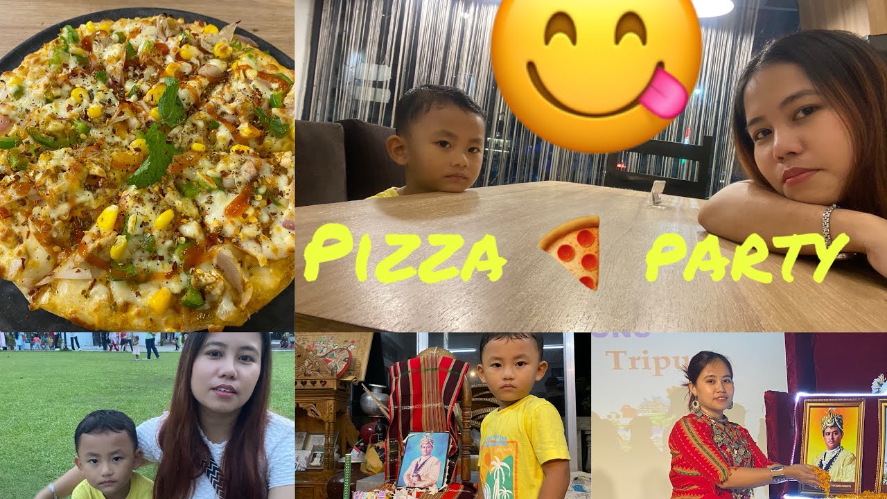 Maharaja ni birthday celebrate khlai mani || tini park berai mani ...