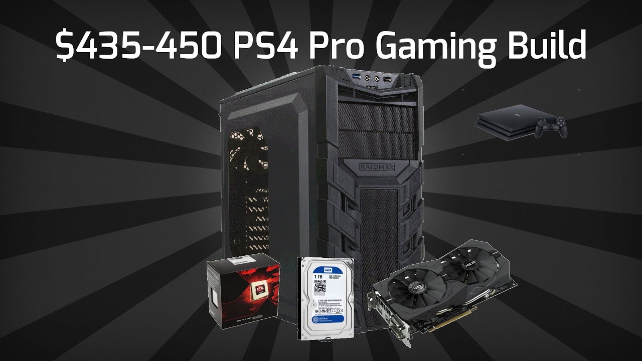 $450 Budget Gaming PC (Holiday 2016) | AMD FX 8320E + 4GB RX 470 + 8GB ...