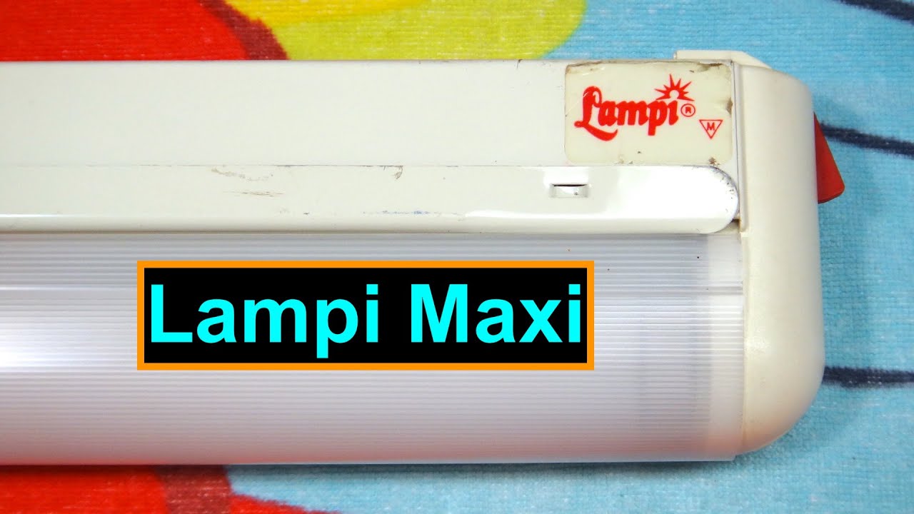 Lampi Maxi 15watt Preheat Fluorescent Light Fixture - YouTube